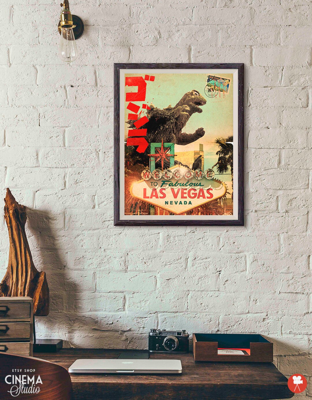 Godzilla Meets Las Vegas - Godzilla Meets United States Cities Series ...