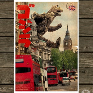 Super Offer X 4 Godzilla Meets Paris London Barcelona Berlin Chicago ...