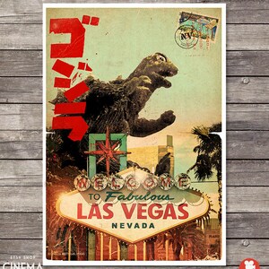 Godzilla Meets Las Vegas - Godzilla Meets United States Cities Series ...