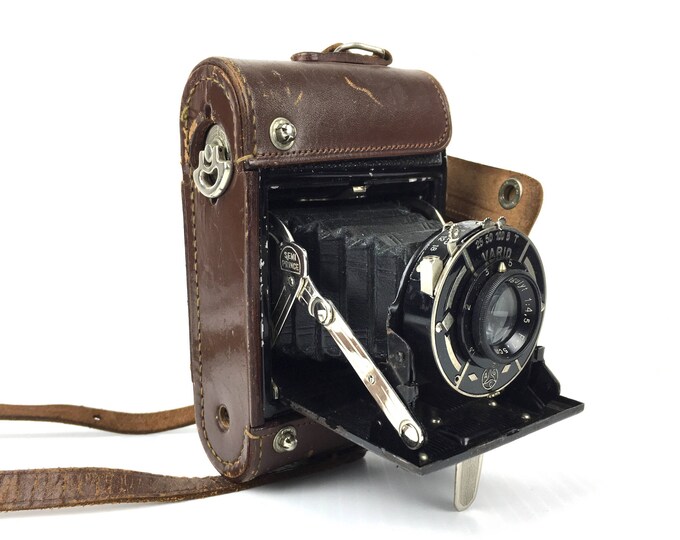 Antique AGC Camera Vintage Semi Prince Camera Old Folding Camera AGC ...