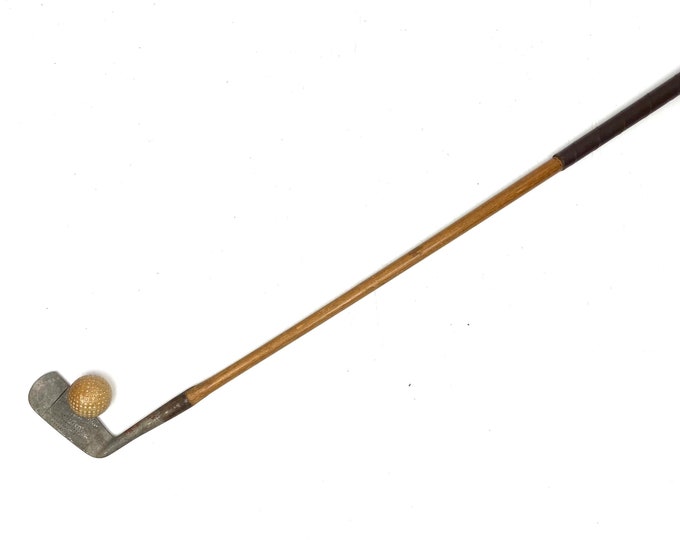 Antique Wright and Ditson Putter Golf Club Wood Shaft St Andrews ...