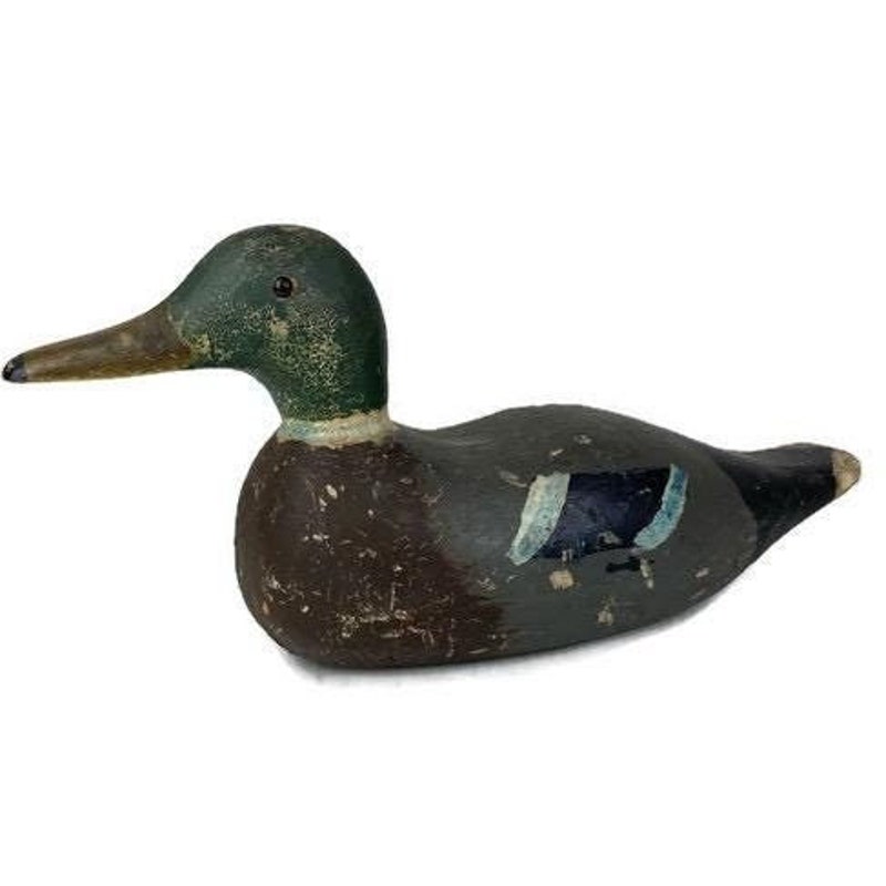 Antique Vintage Wood Duck Decoy - Etsy