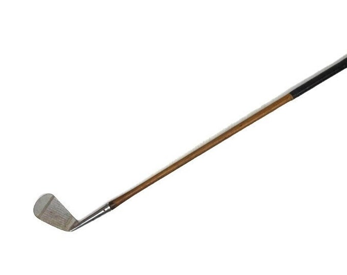 Antique Golf Club Hickory Shaft Kro Flite Sweet Spot 4 Iron Spalding ...