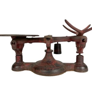 Antique Fairbanks No 2 Merchant Scale Red Cast Iron Scale 1900s - Etsy