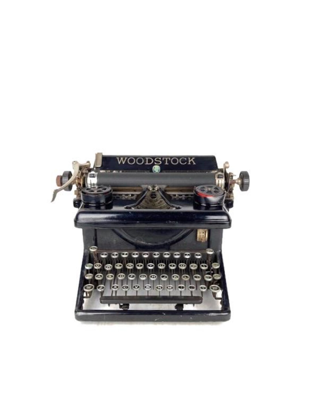 Antique Typewriter Woodstock Typewriter Old Typewriter 1920s Woodstock ...
