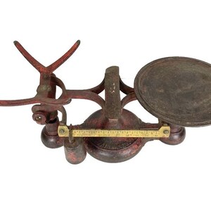 Antique Fairbanks No 2 Merchant Scale Red Cast Iron Scale 1900s - Etsy