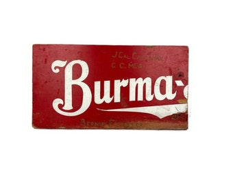 Burma Shave Sign - Etsy