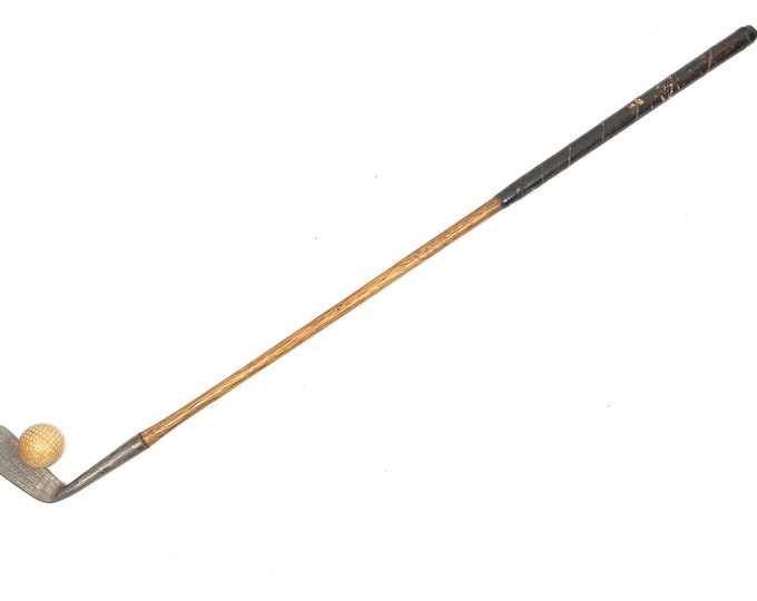 Antique George Nicoll Zenith Golf Club Hickory Shaft 1920s Putter Wood ...