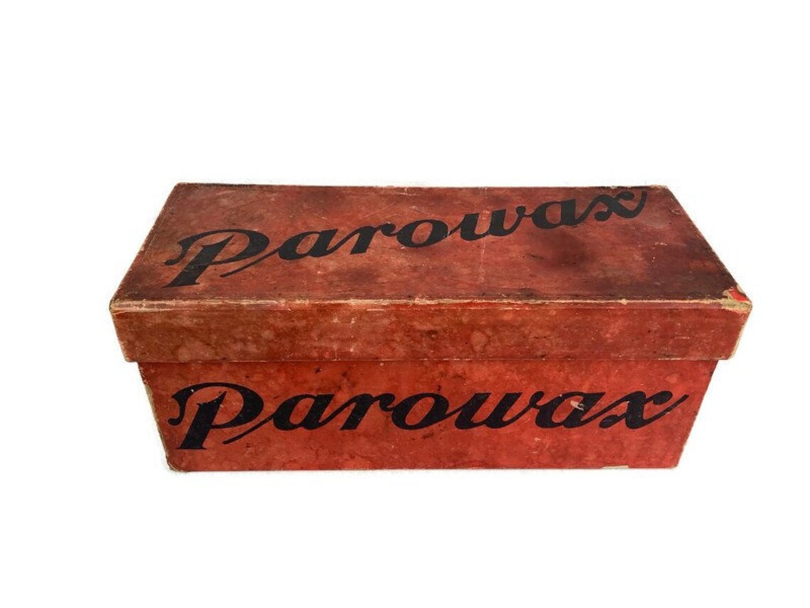 Vintage Parowax Canning Kit 1930s Cardboard Kitchen Advertising Box - Etsy