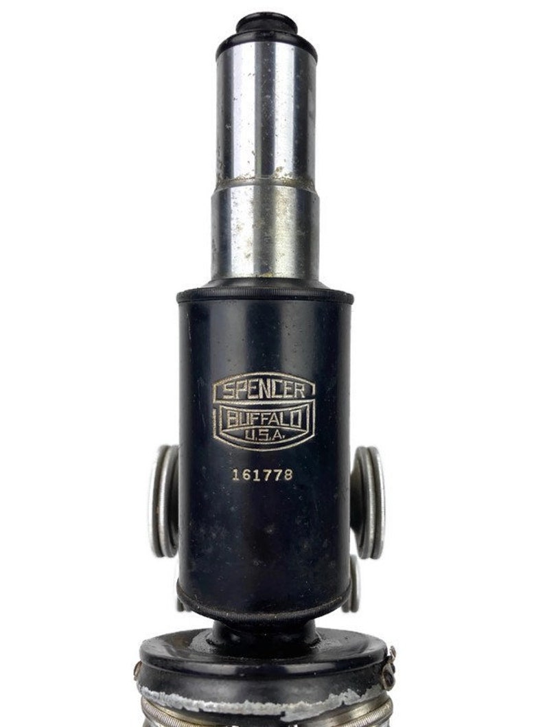 Spencer Buffalo Microscope Antique 1940s Vintage Brass - Etsy