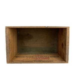Vintage Western Super X Cartridge Company Ammo Crate 1940s Wood Hunting ...