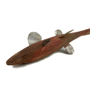Antique Wood Pike Spearing Decoy C.1950s - Etsy