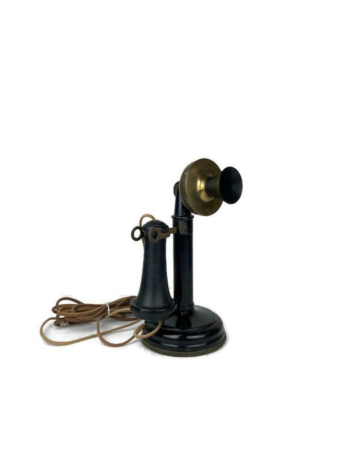 Antique Kellogg Candlestick 1910s Antique Candlestick Telephone With ...