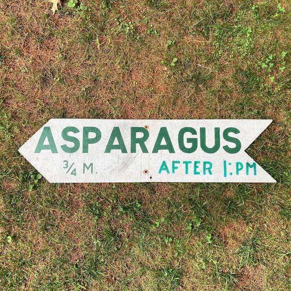 Asparagus Sign - Etsy
