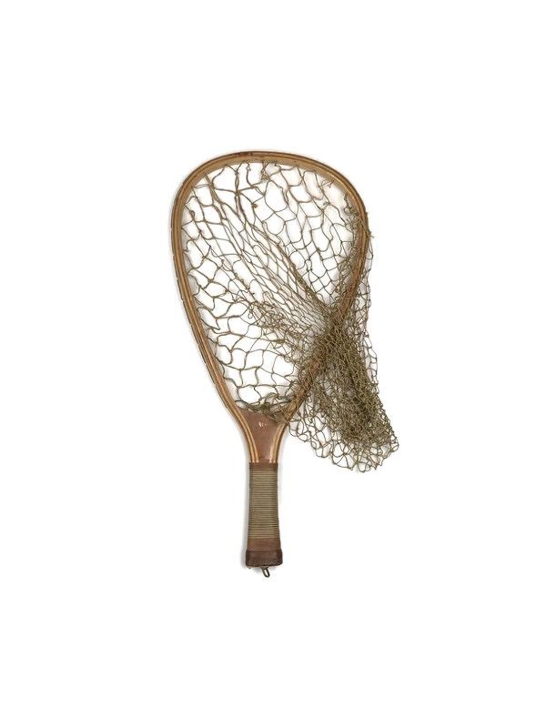 Antique Trout Net 1950s Old Wood Hand Net Fishing Net Cabin Decor ...