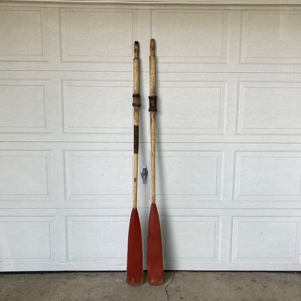 Wood Oars - Etsy