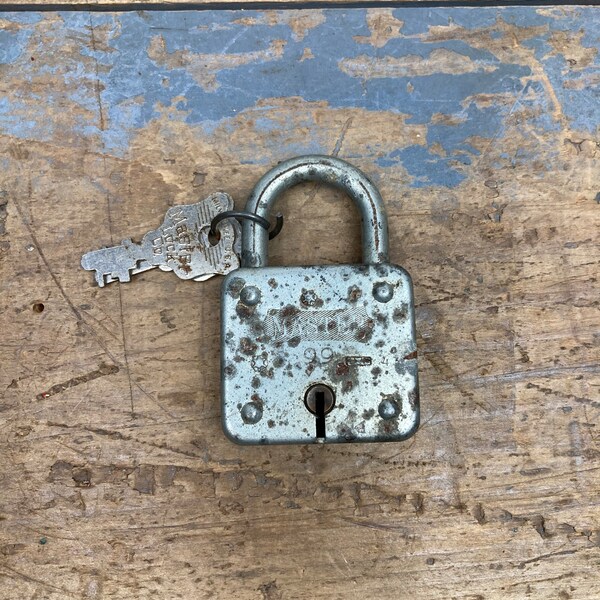 Antique Key Lock - Etsy