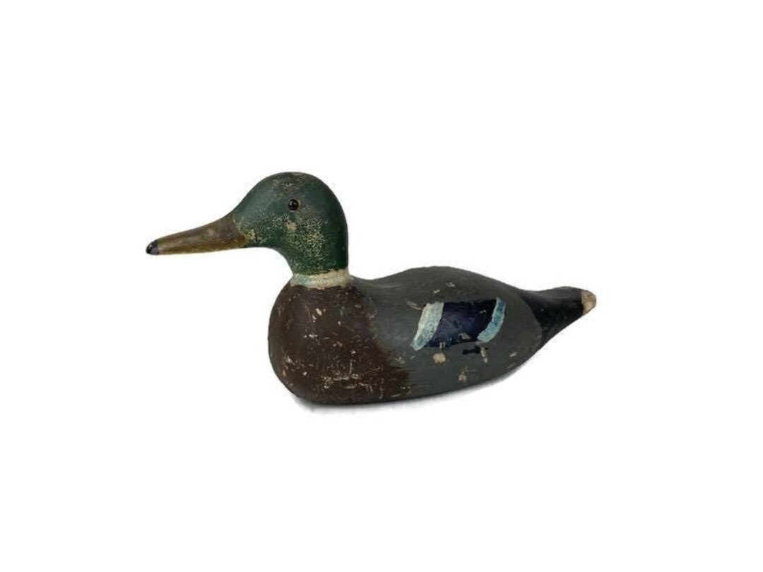 Antique Mason Duck Decoy 1920s Wood Decoy - Etsy