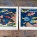 Antique Fish Lithograph Prints, Colorful Ocean Sea Life, Set of Two - Etsy