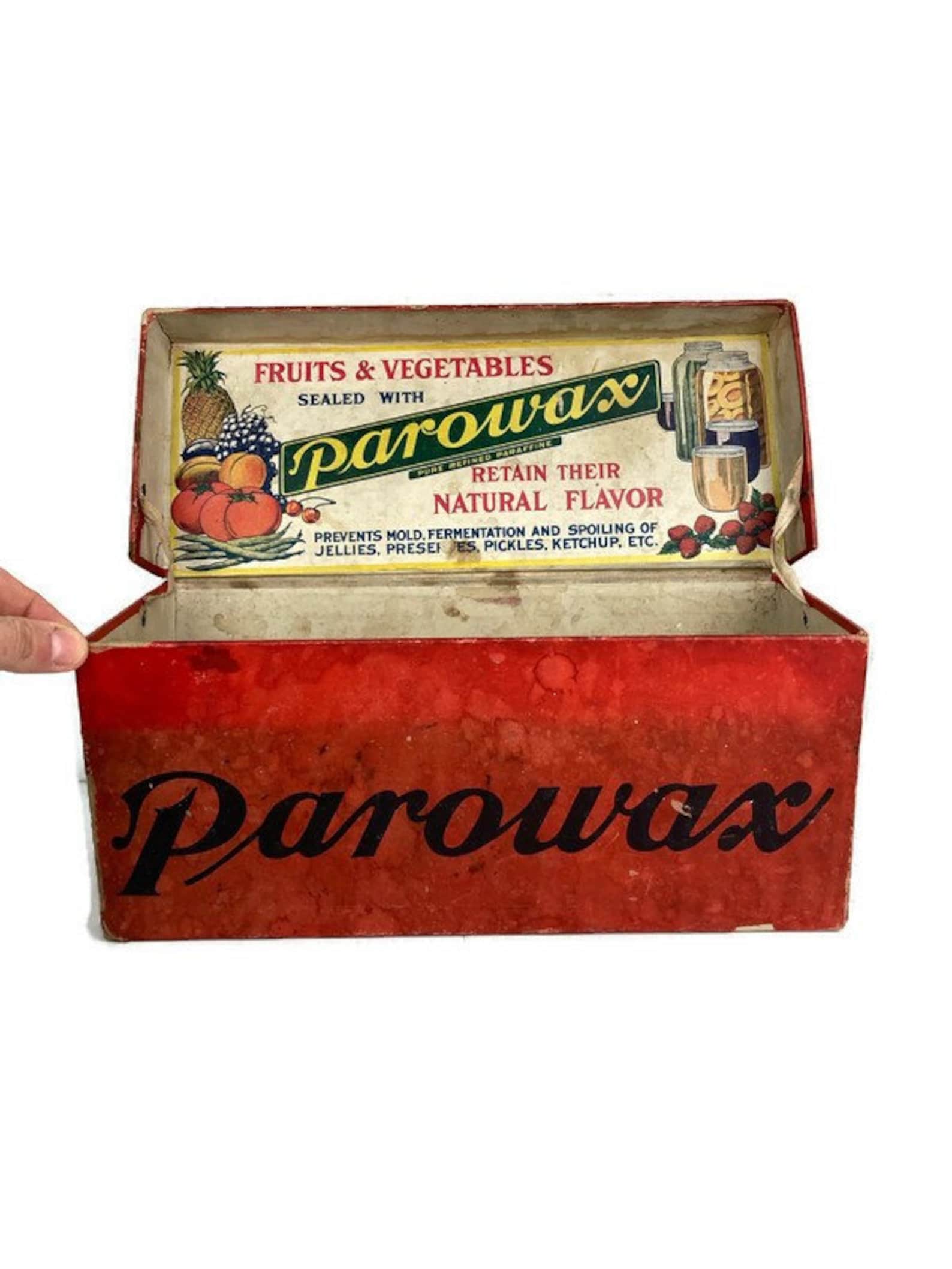 Vintage Parowax Canning Kit 1930s Cardboard Kitchen - Etsy