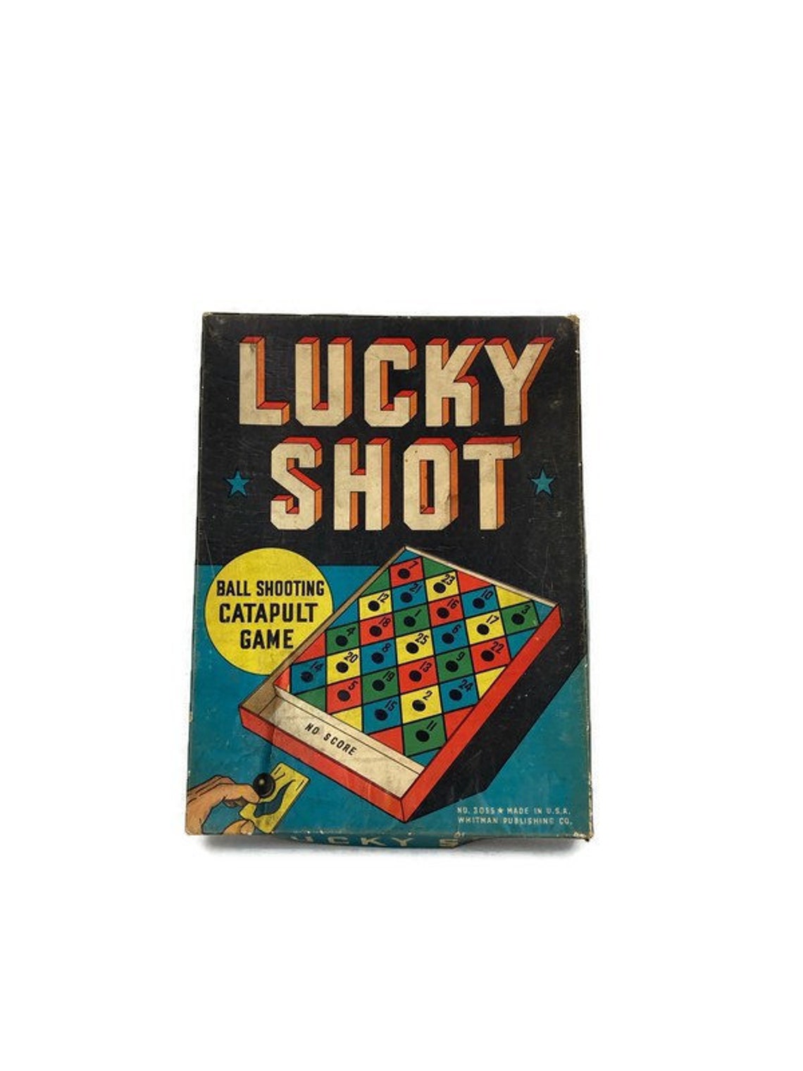 Vintage 1935 Lucky Shot Board Game Whitman Publishing | Etsy