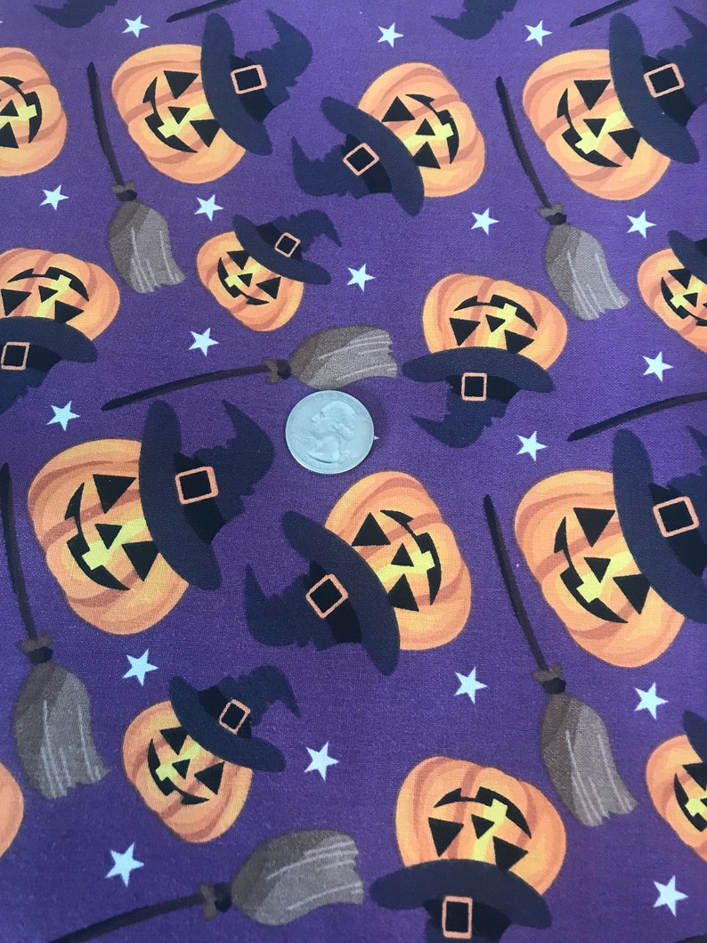 Halloween Fabric by the Yard 100% Cotton for Quilting Sewing - Etsy