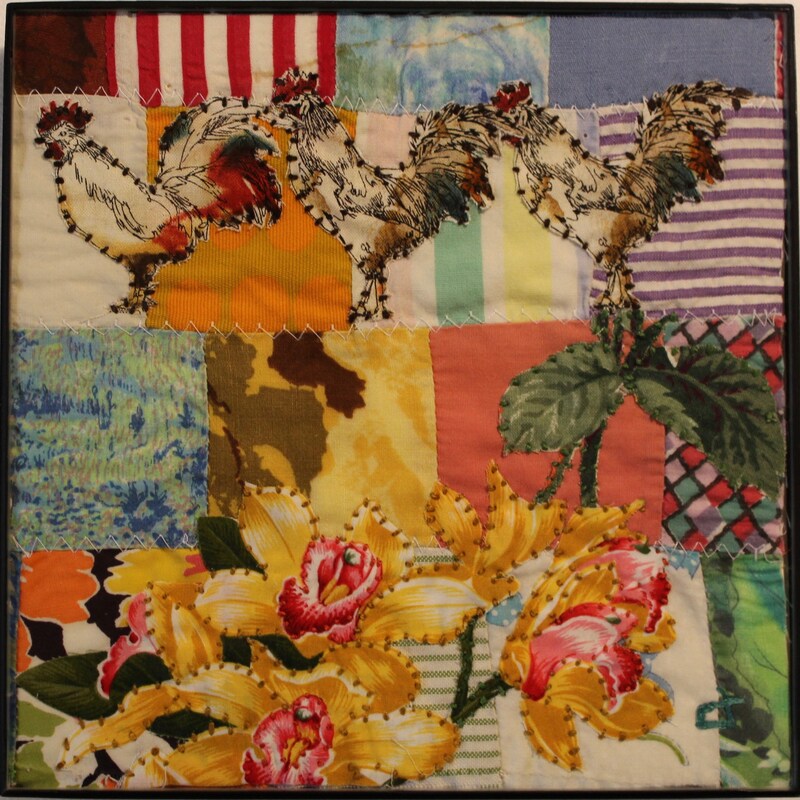 Collage Fabric - Etsy