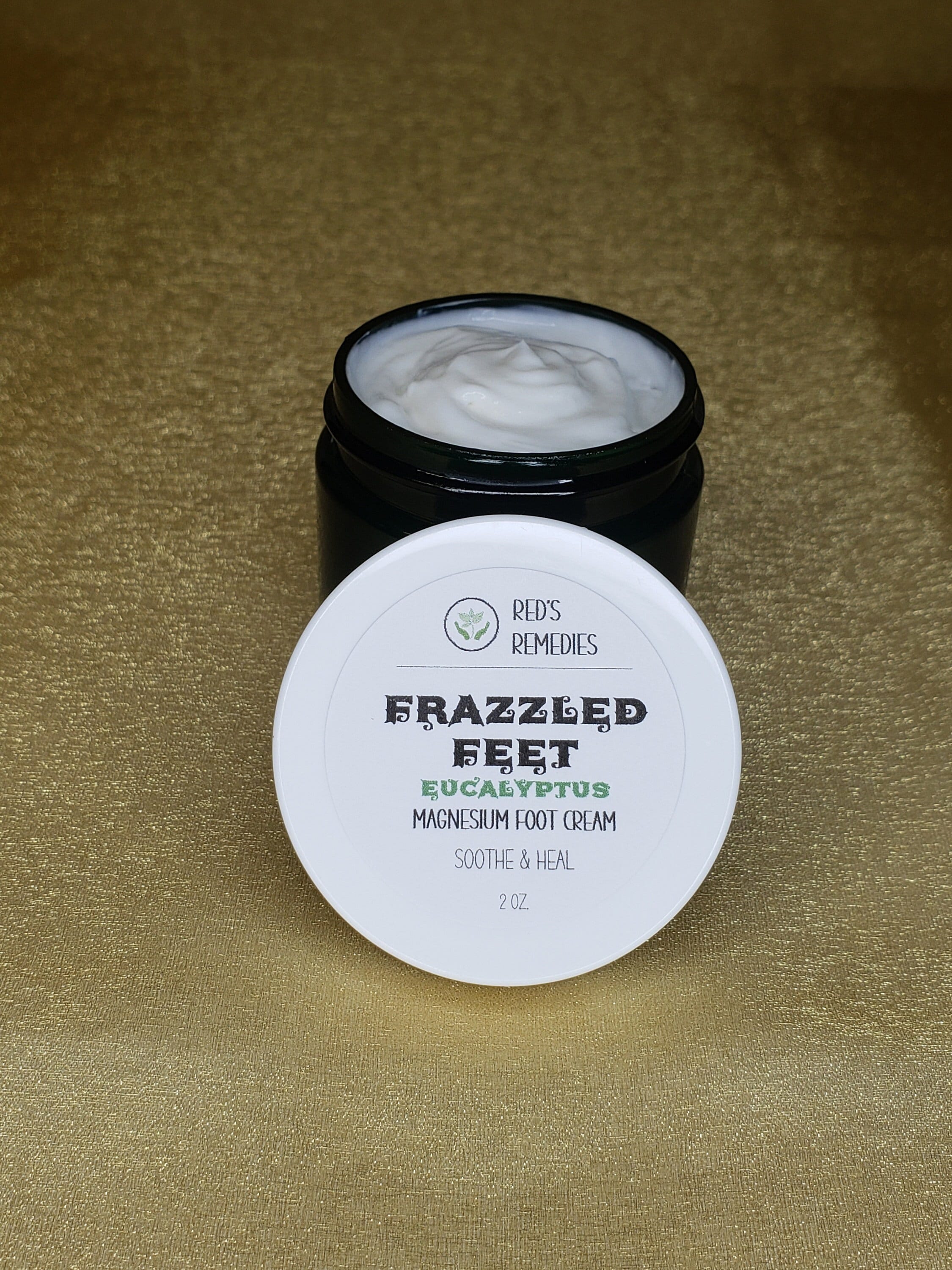 Frazzled Feet | Magnesium Foot Cream | 2 Oz. | Thick Pain Relief Cream ...