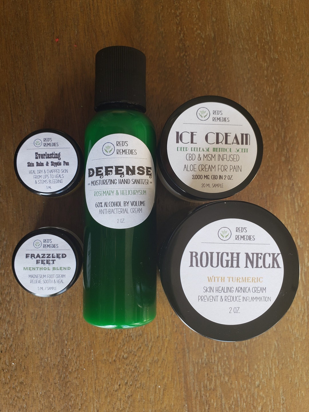 Rough Neck Sample Pack | Set of 5 - Etsy