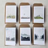 50 Mini Note Cards - 2x2 Blank Lunch Box Notes - Small Tiny Note Card ...