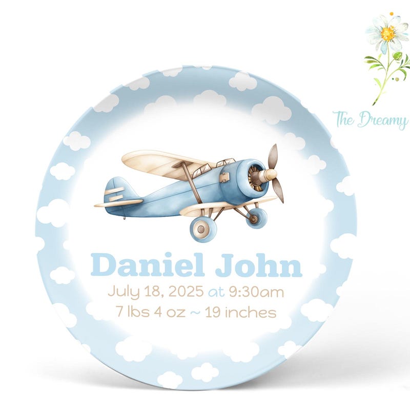 Birth Plates - Etsy