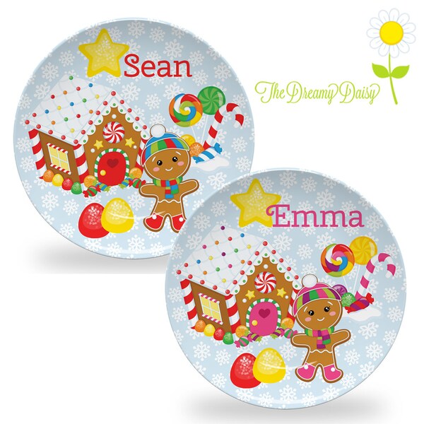 Gingerbread Plate - Etsy