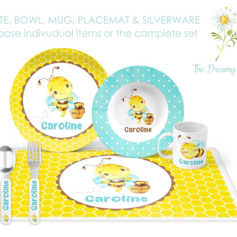 Bee Dinnerware - Etsy