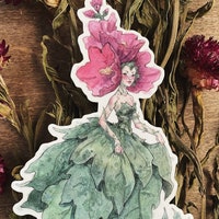 FAIRY STICKER Whimsical Sticker Fairytale Sticker Fantasy Sticker ...