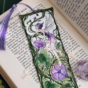Fairy Bookmarks (double-sided) | Set of 3 | Handmade | Fairy Art ...