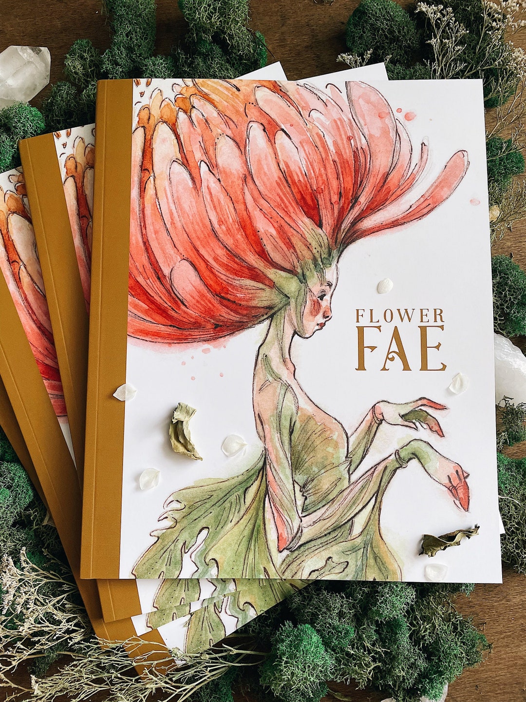 Flower Fae Book | Fairy Art | Art Book | Illustration | Signed Book ...