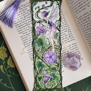 Fairy Bookmarks (double-sided) | Set of 3 | Handmade | Fairy Art ...
