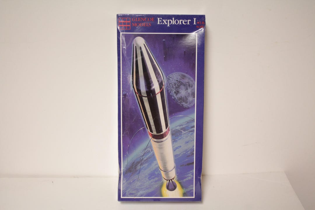 Vintage 1:6 Scale Glencoe Models Explorer 1 Model Kit - Etsy