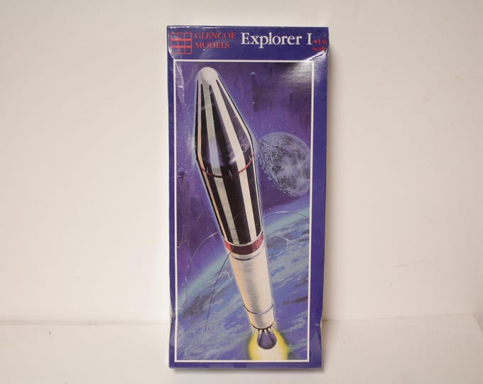Vintage 1:6 Scale Glencoe Models Explorer 1 Model Kit - Etsy