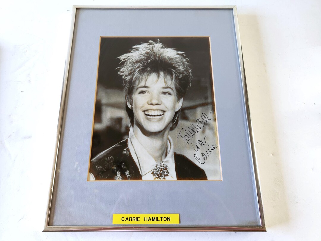 Actor Carrie Hamilton Autographed Photo Signed to "wild Bill" Doyle ...