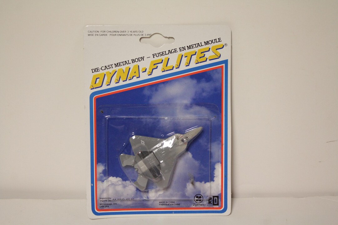 Vintage Super Dyna-flites Diecast Model Airplane in Package #13 - Etsy