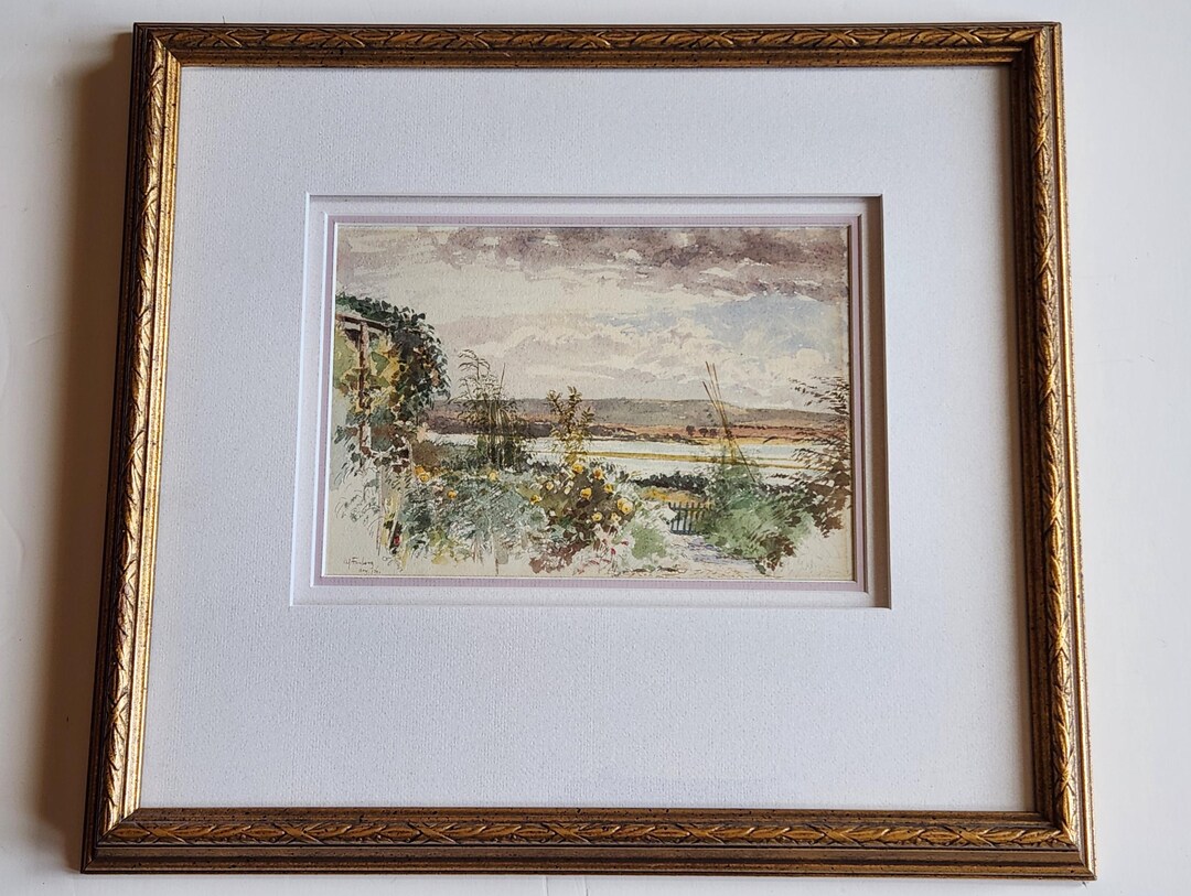 Rare Antique Ca.1906 Alexander Joseph Finberg (1866-1939) A.R.A ...