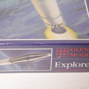 Vintage 1:6 Scale Glencoe Models Explorer 1 Model Kit - Etsy