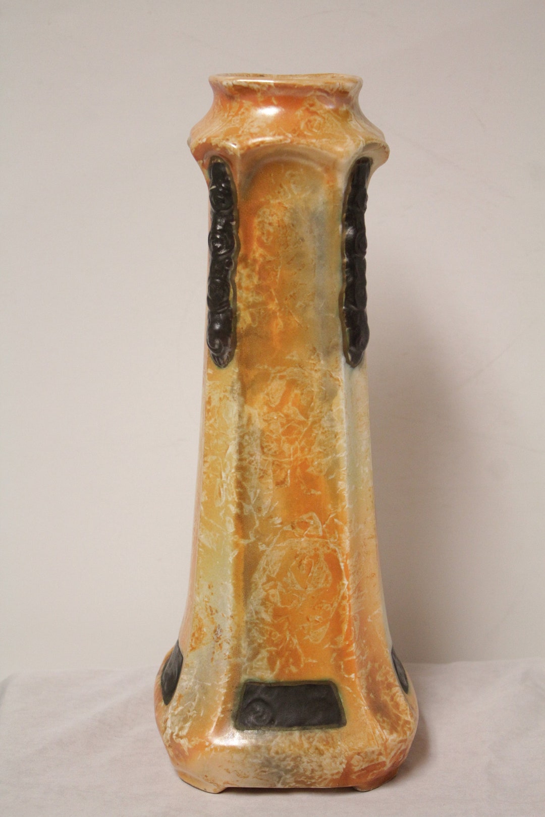 14 Orange Czechoslovakian Ditmar Urbach Alienware Vase - Etsy