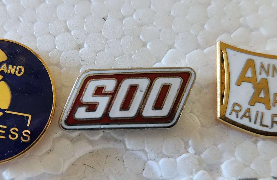 Vintage "soo" Railroad Train Lapel Tie Hat Pin - Etsy