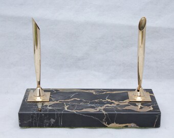 Marble Desk Pen Set | Etsy