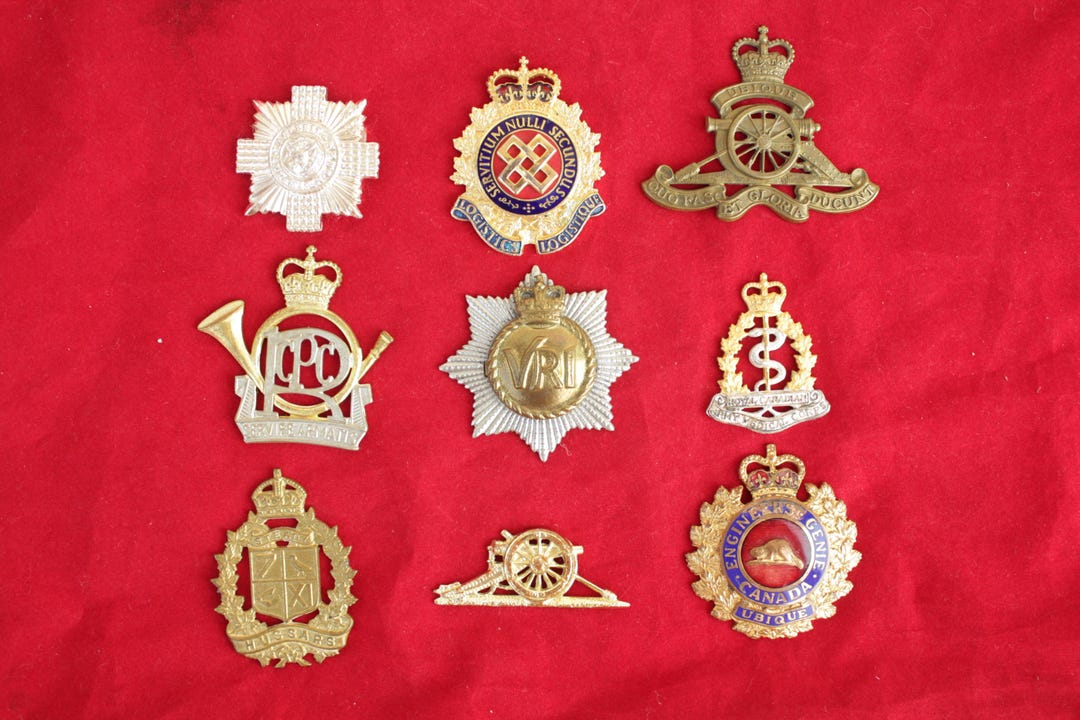 Various Canadian Military Badges Collection 4 - Etsy
