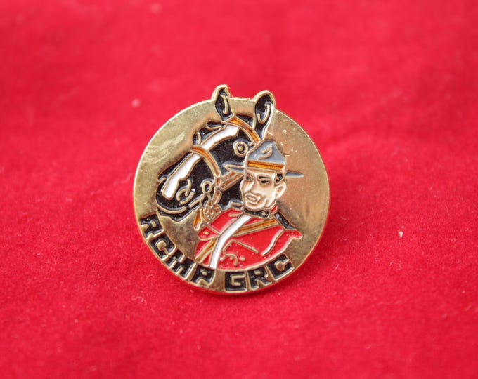 Vintage Canadian RCMP GRC Police Lapel Pin - Etsy