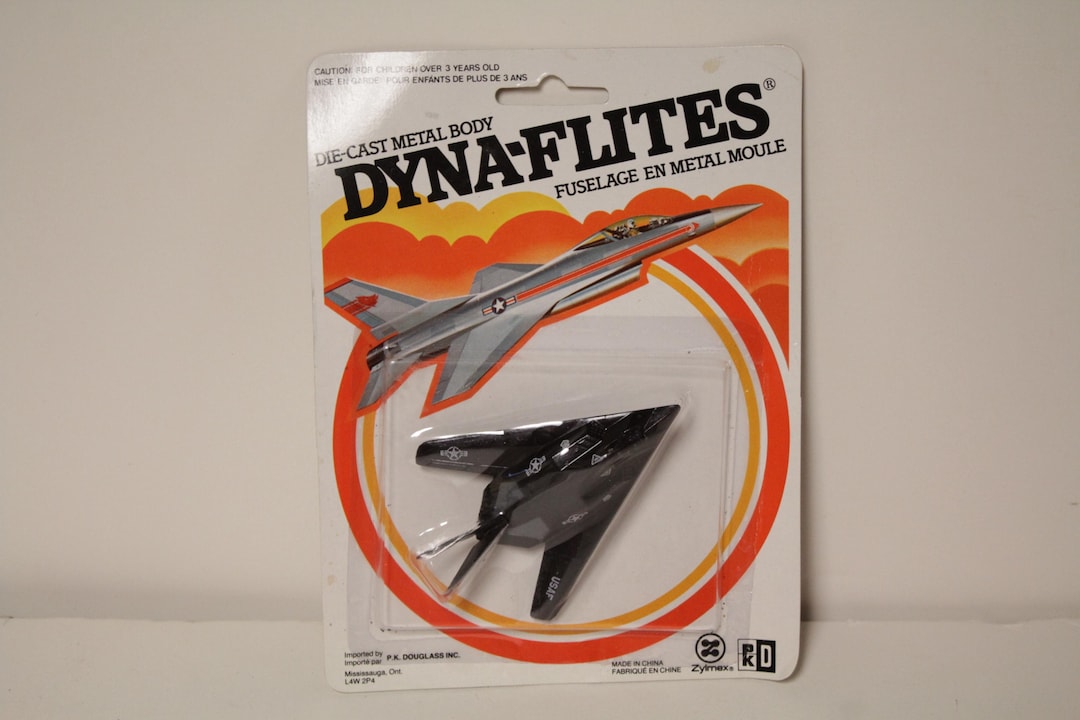 Vintage Super Dyna-flites Diecast Model Airplane in Package 16 - Etsy