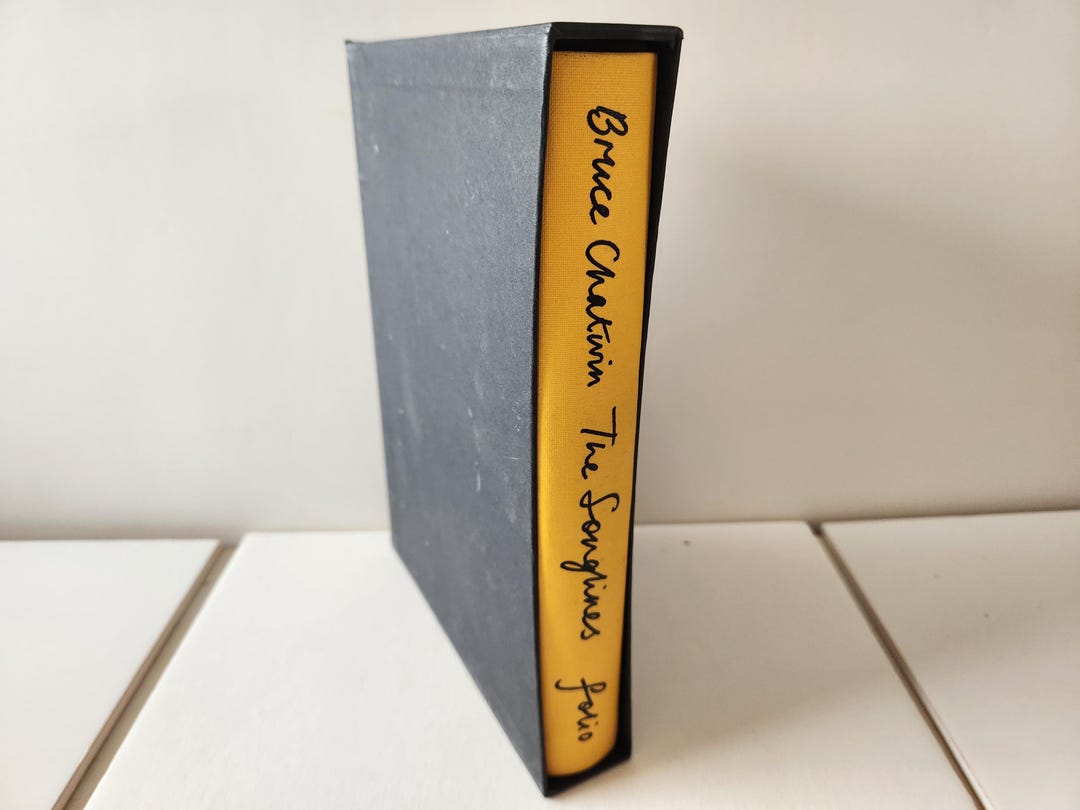 Bruce Chatwin "the Songlines" HC Book Folio Society London - Pub.2010 ...